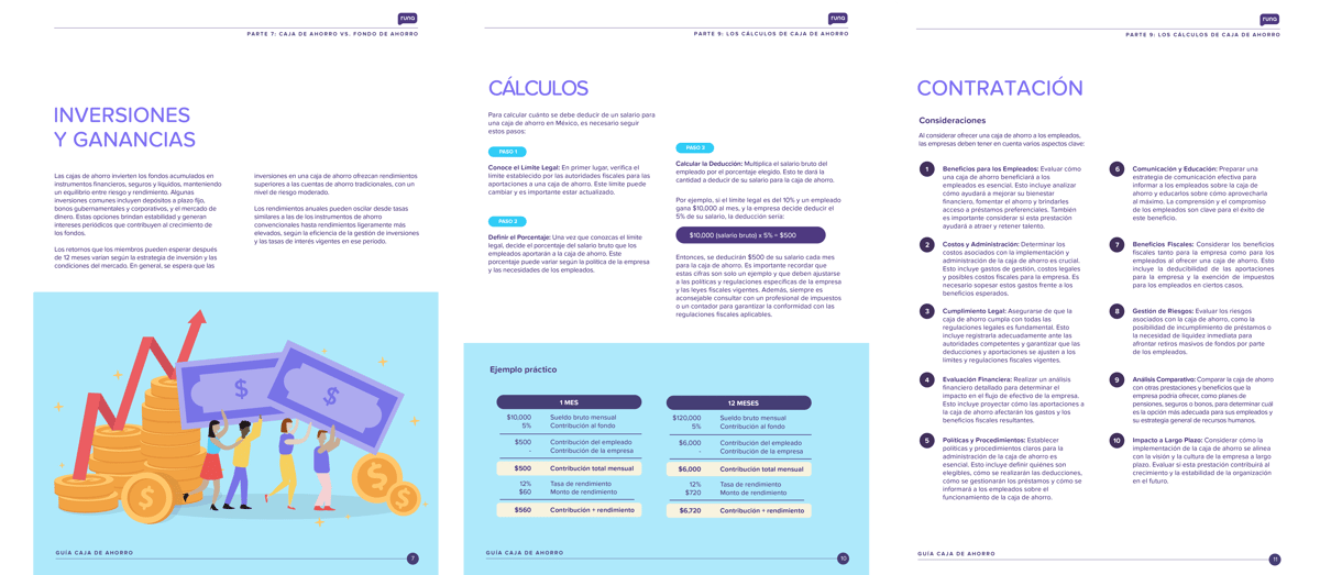 Guia definitiva sobre caja de ahorro | Runa HR